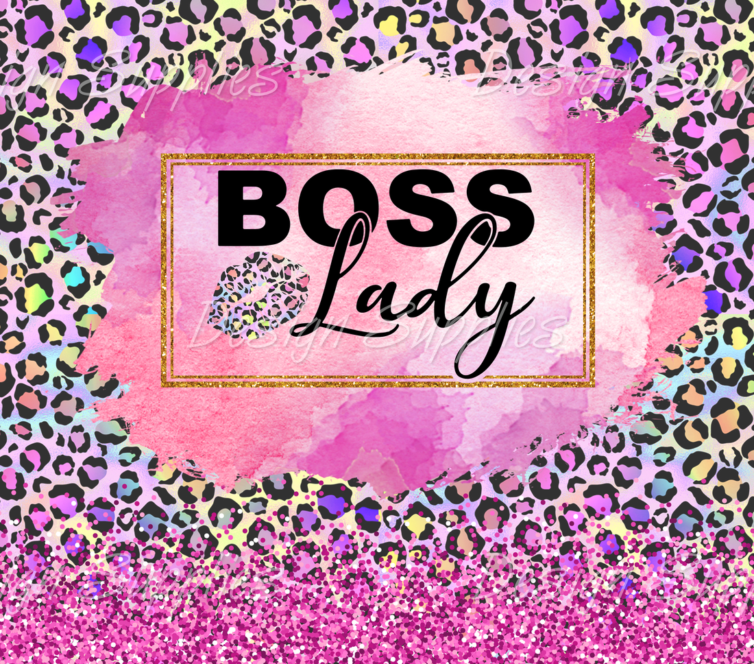 Tumbler Wrap - Boss Lady – Design Supplies